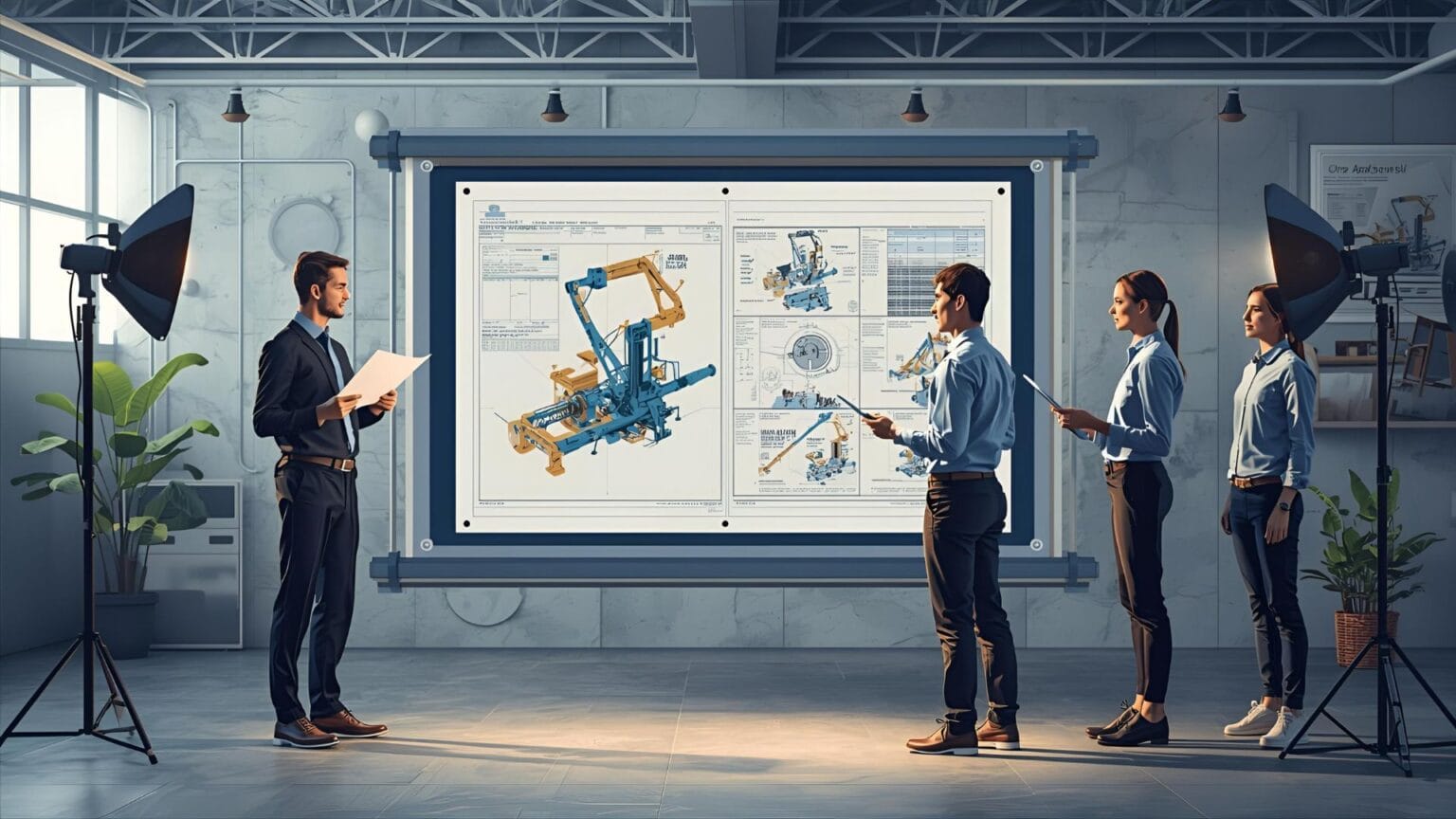 How Mechanical Engineers Use Poster Makers to Showcase Projects